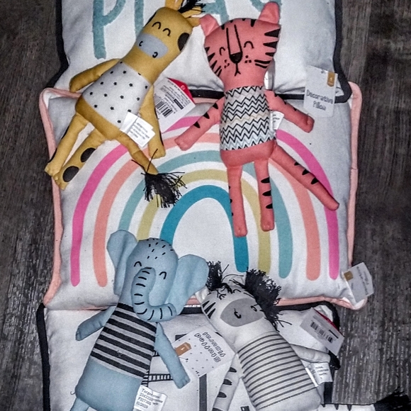 Target | Accents | Nwt Target Bullseyes Playground Zebra Stuffed Ani ...